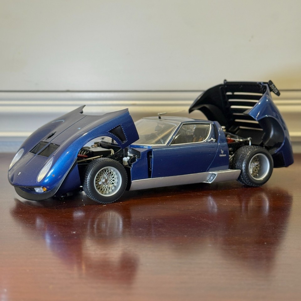 1/18 Lamborghini JOTA SVR Metallic Blue Kyosho Diecast Model Car | No ...