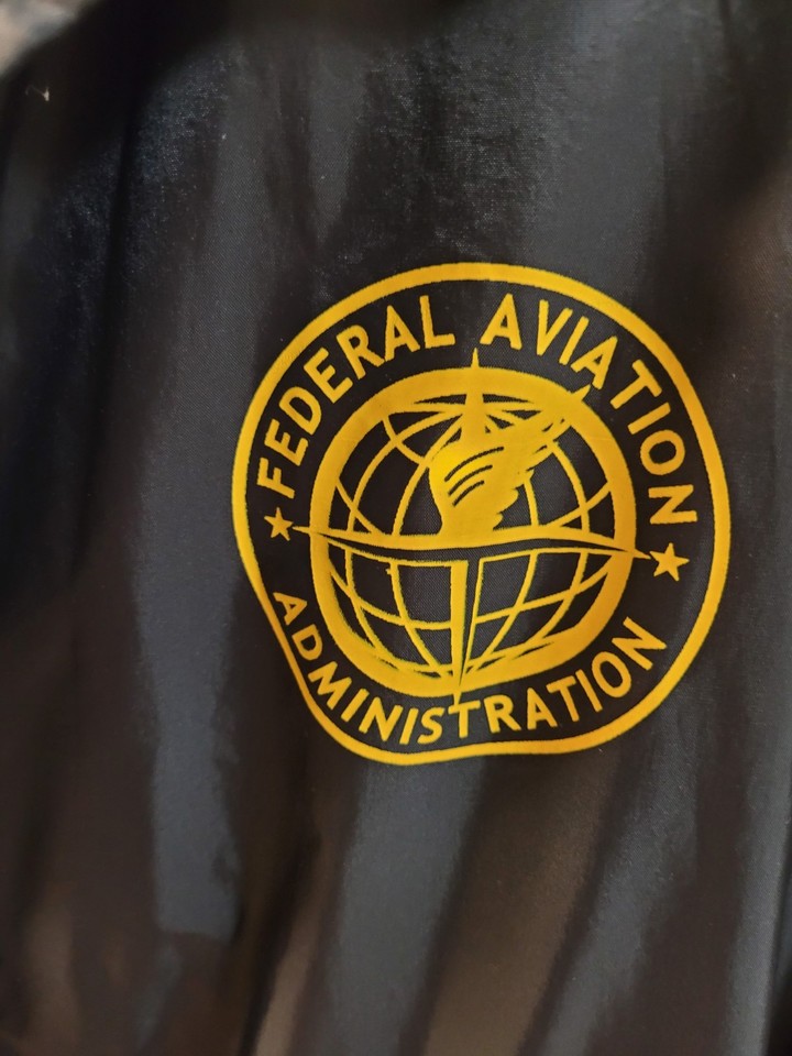 Federal Aviation Administration (FAA) Identifier Windbreaker Jacket ...