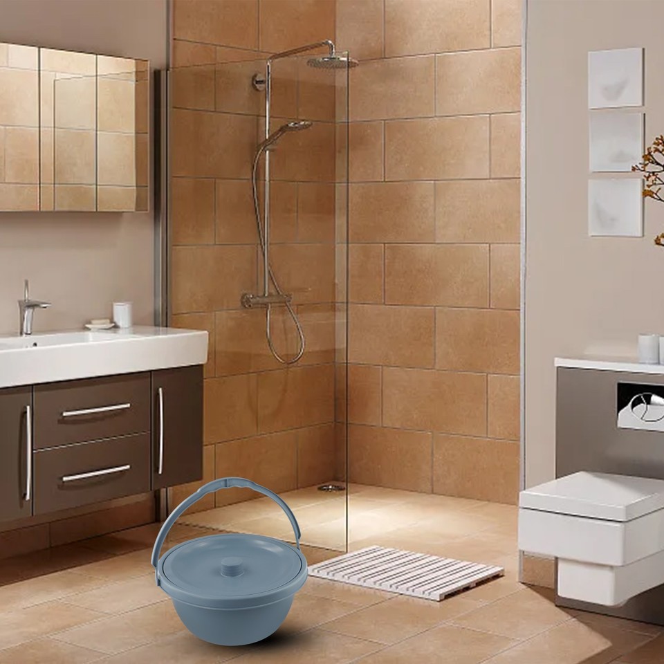 Chamber Pot With Lid Chamber Pot Handle Long Service Time Practical ...