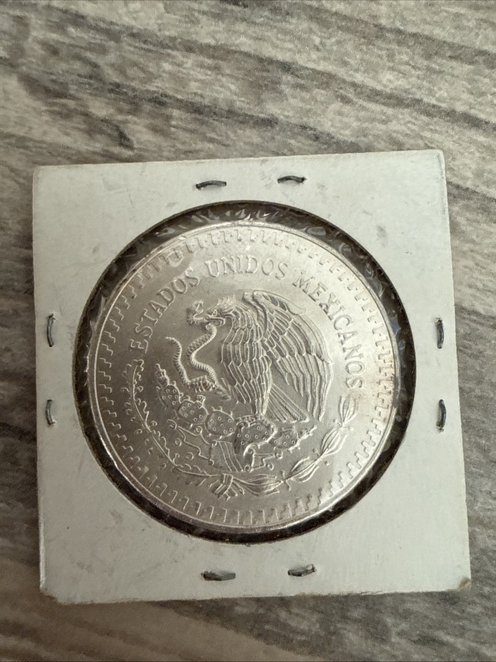 1983 1 oz Onza Mexican .999 Fine Silver Libertad Coin Plata Pura | eBay
