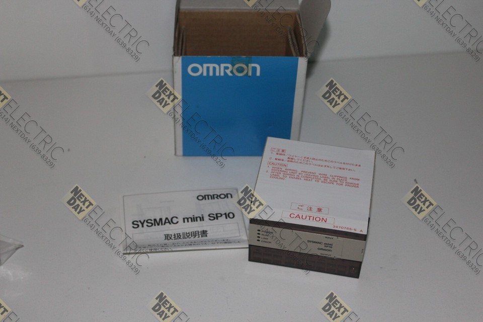 Omron, SP10-DR-A, Sysmac Mini PLC Processor Programmable Controller ...