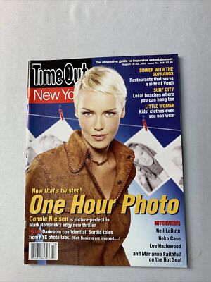 Time Out New York Magazine August 2002 Connie Nielsen, Neko Case | eBay