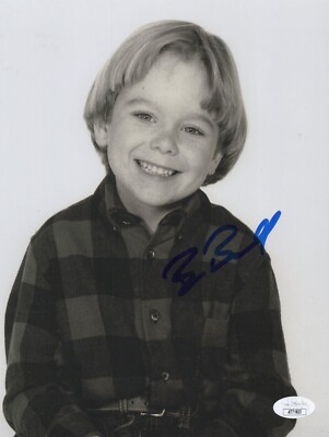 BRIAN BONSALL Signed FAMILY TIES 8x10 Photo ANDREW Actor Autograph JSA ...