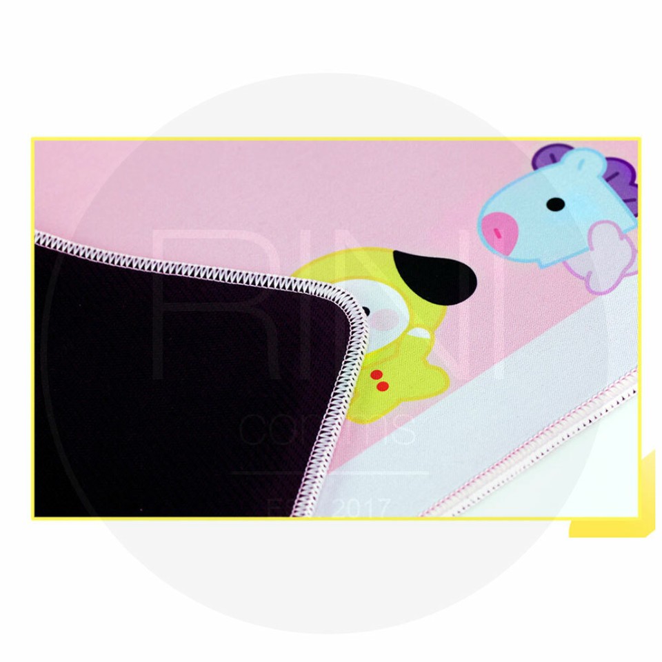 BTS BT21 Official Authentic Goods Long Mouse Pad Baby Ver+Tracking Num ...