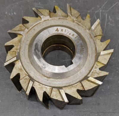 Staggered Tooth Side Milling Cutter 4" x 1-1/4" x 1/1/4" HSS Poland | eBay