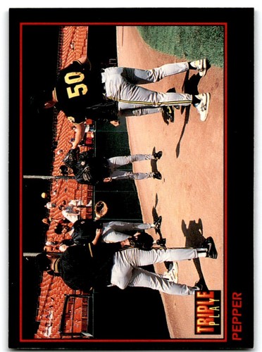 1993 Triple Play Pepper Pittsburgh Pirates/Philadelphia Phillies #202 ...