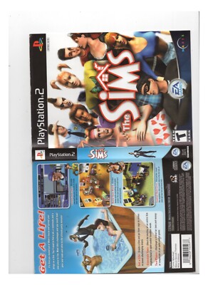 The Sims PS2 ARTWORK ONLY Authentic Original | eBay