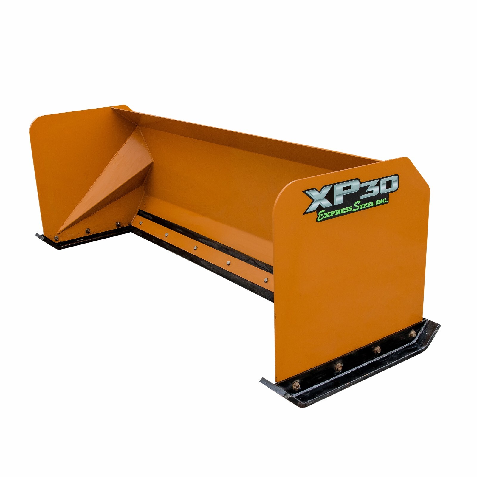 7' XP30 SNOW PUSHER BOX SKID STEER QUICK ATTACH BOBCAT KUBOTA-FREE ...