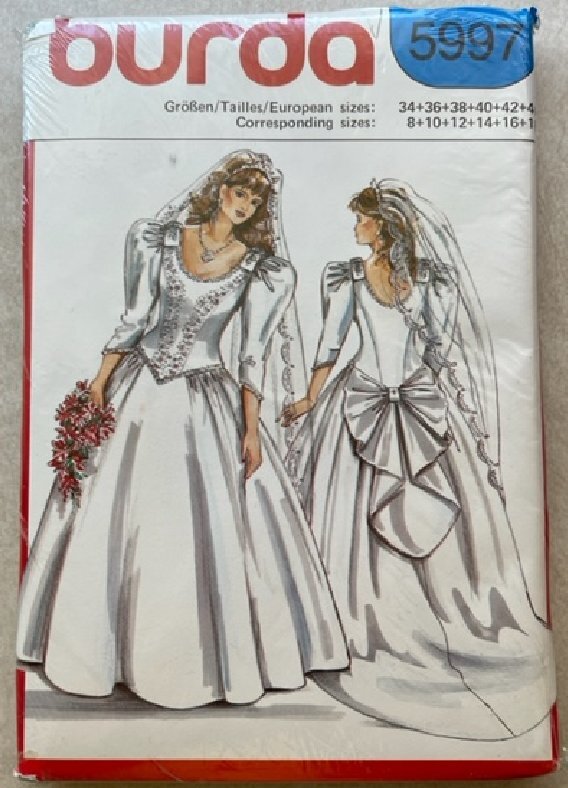 Buyer Choice: WEDDING/FORMAL/PARTY Sz 8-40 $9.95 UNCUT BURDA Sewing ...