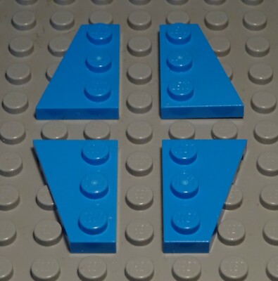 Lego Plate Slope 2x3 Azure | eBay