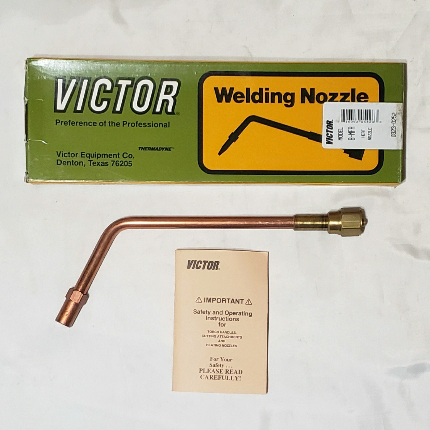 Victor 8-MFA Rosebud Heating Torch Tip Nozzle 300 Ser 315FC HD310C 0323 ...