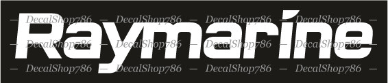 Raymarine Marine Electronics -Fishing Sports- Vinyl Die-Cut Peel N ...