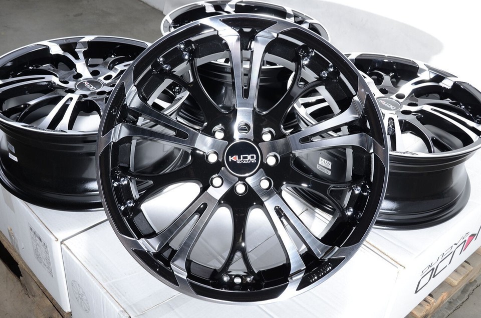17x7 Wheels Rims Black 4 Lugs Honda Civic Accord Miata Cooper Scion xB ...