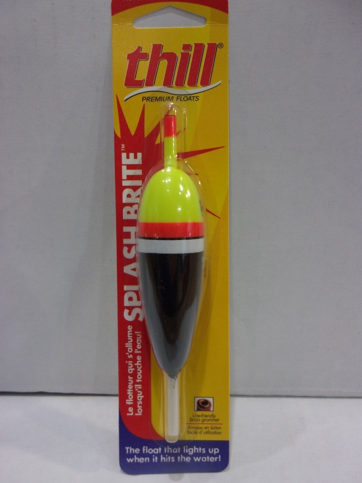 Thill Splash Brite Premium Float lights up when it hit the water! NIP ...