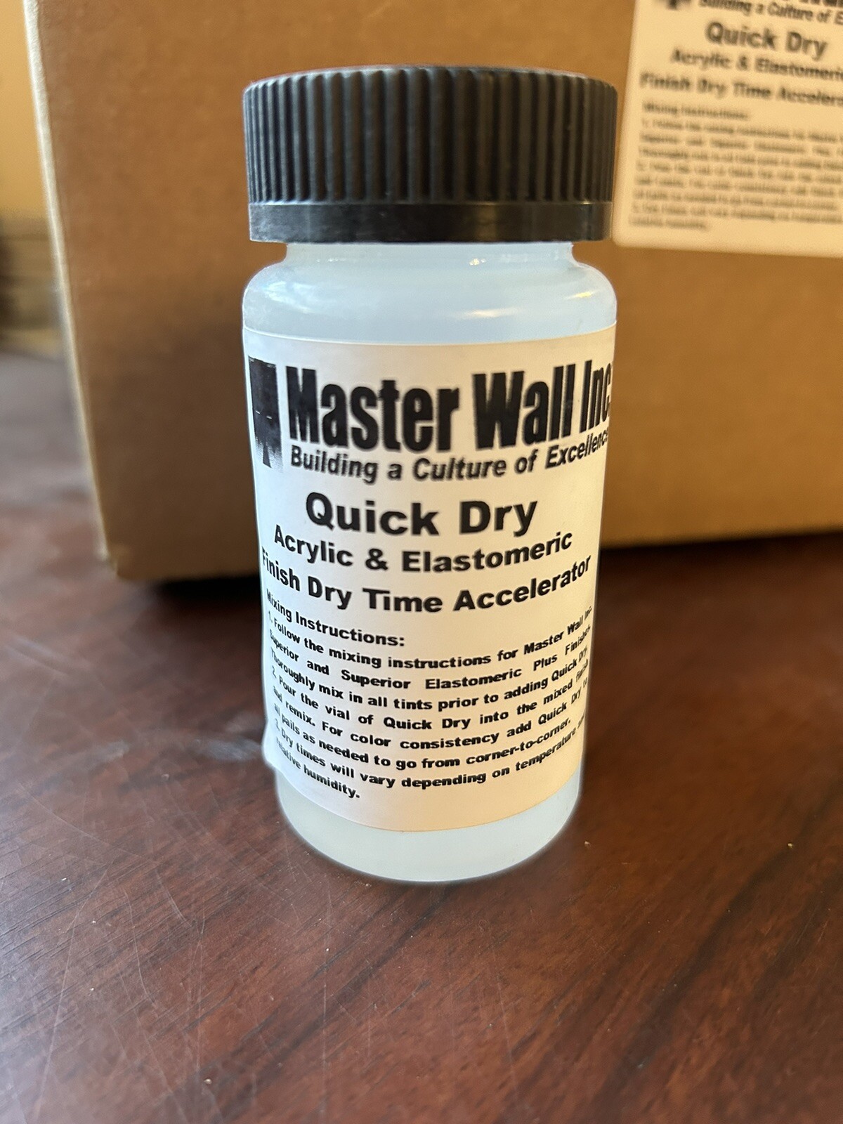 stucco finish / Acrylic Accelerator / Quick Dry - box of 24 | eBay