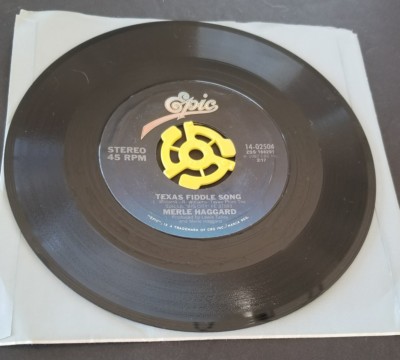 Country 45 Merle Haggard - Texas Fiddle Song / My Favorite Memory ...