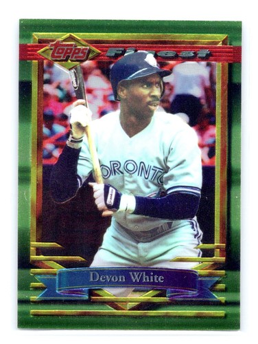 1994 Topps Finest #125 Devon White Toronto Blue Jays | eBay