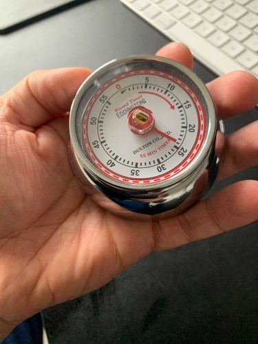 Eddingtons Magnetic Retro Timer Polished Steel for sale online | eBay UK