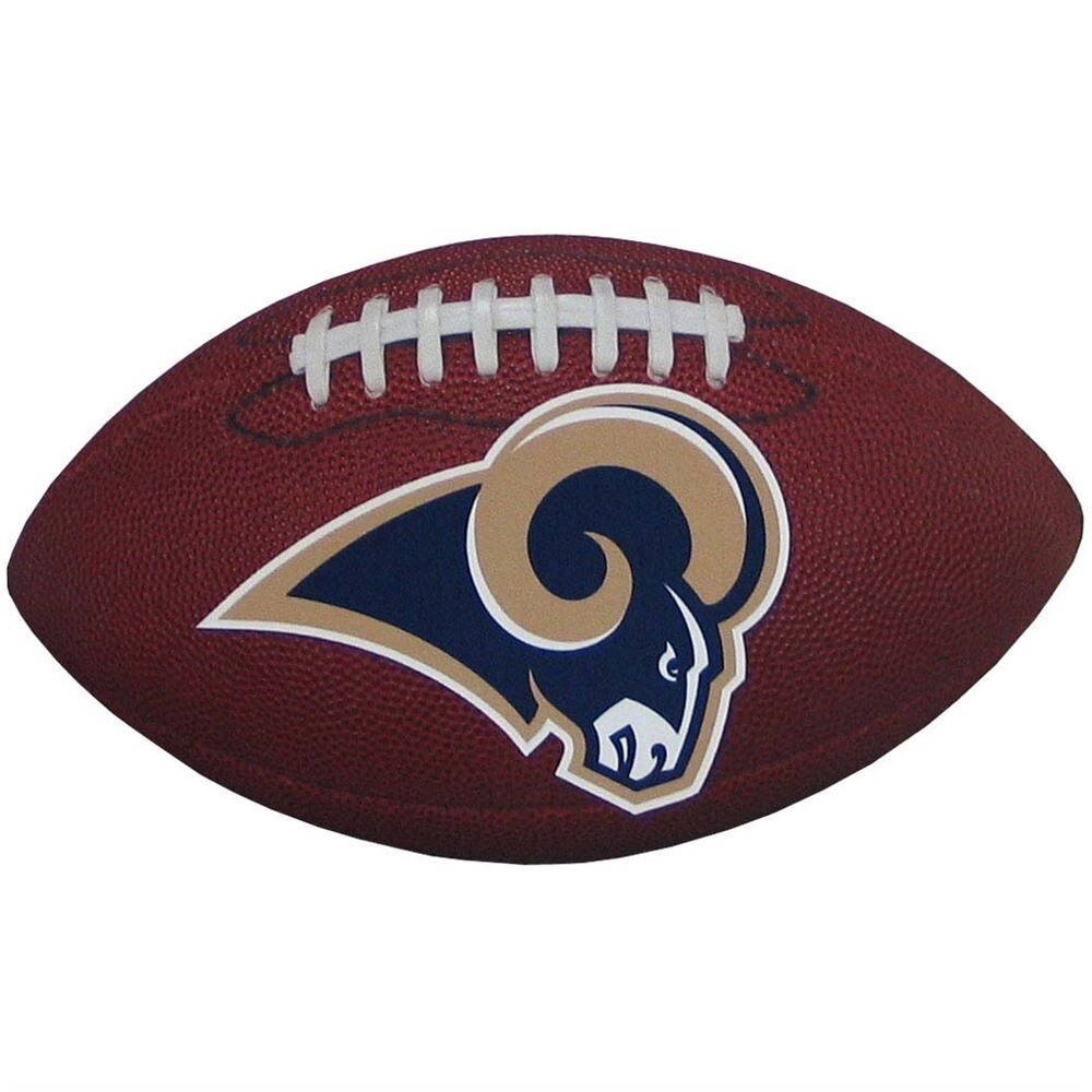 Los Angeles Rams Football Shaped Magnet Large NFL Team for Refrigerator ...