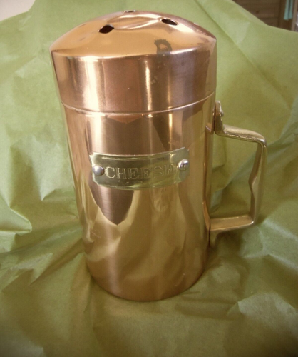 Vintage Copper Cheese Shaker With Handle 6" Tall by 3" Diameter | eBay