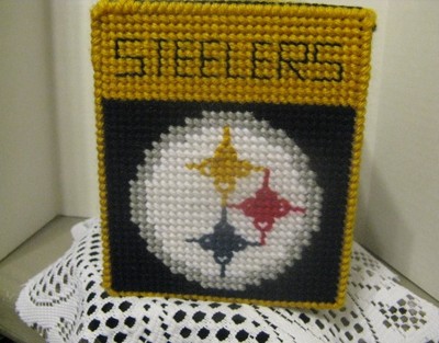 Sports Tissue Box Cover ~ Handcrafted ~ **Gift Idea ~ Steelers | eBay