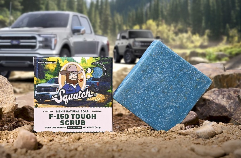 Dr. Squatch Ford Limited Edition Soaps F-150 Tough Scrub & Bronco Bricc ...