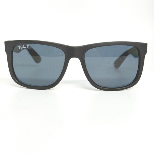 Ray Ban RB4165 Justin 6222V 5416 145 3P Matte Black Polarized ...