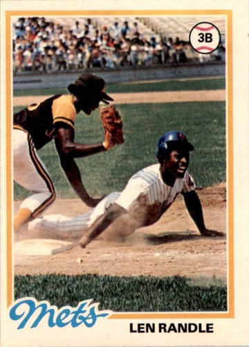 1978 O-Pee-Chee Baseball Len Randle New York Mets #132 | eBay