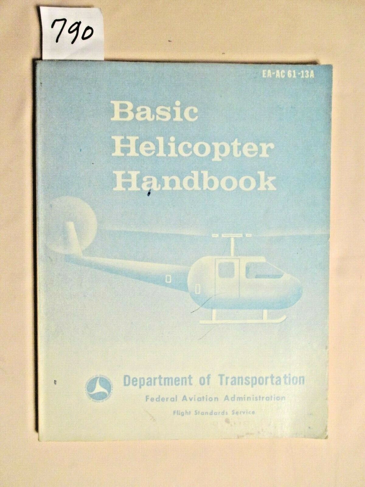 1973 BASIC HELICOPTER HANDBOOK. FAA BOOK. | eBay