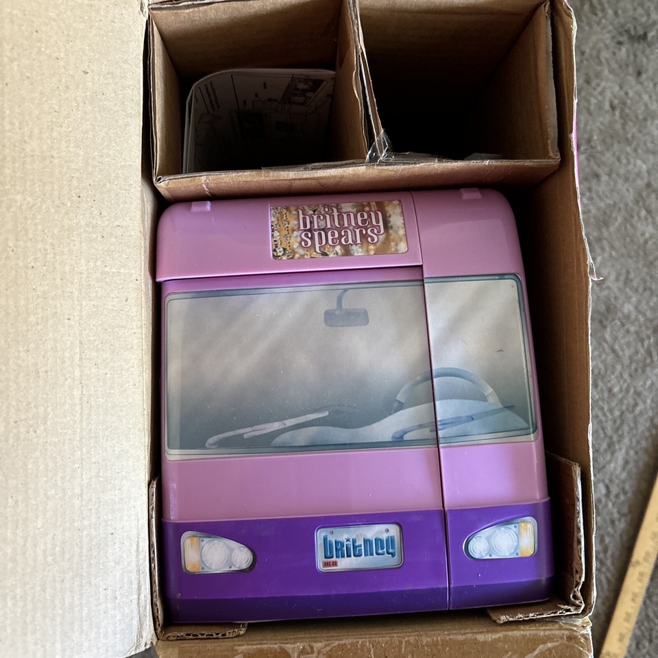 RARE VINTAGE 2001 BRITNEY SPEARS CONCERT TOUR BUS , ORIG BOX ...