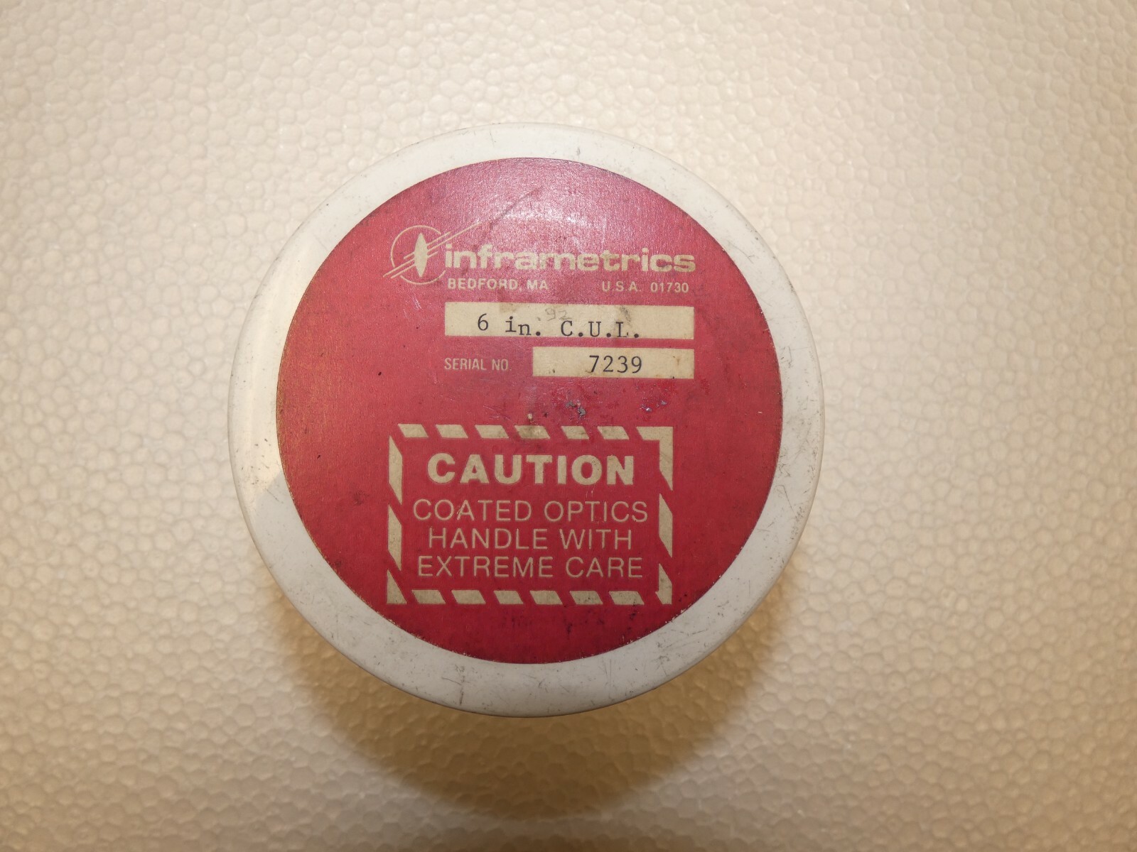 Inframetrics Close-Up Lens S/N 7239 | eBay