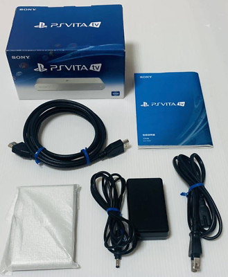 Sony PS Vita TV VTE-1000 AB01 White Console PlayStation Vita with ...