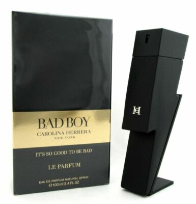 Bad Boy Le Parfum Carolina Herrera, 3.4 oz 100ml for Men Eau De Parfum ...