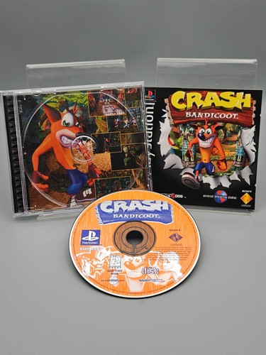 Crash Bandicoot Playstation PS1 CIB Black Label Tested | eBay