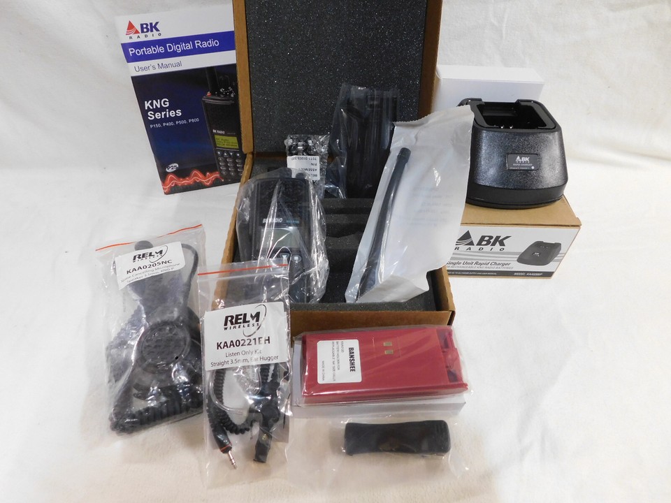 BK Bendix King KNG-P150 VHF P25 Dig Trunking Portable radio W/ENC Fire ...