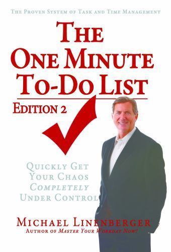 One Minute to-Do List by Michael Linenberger (2017, Trade Paperback ...