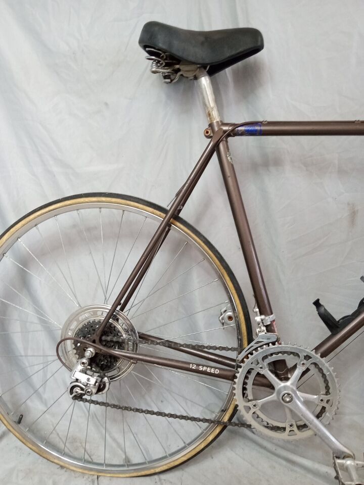1984 Fuji Team Racing Road Bike Large 58cm Lugged Chromoly Steel Fast ...