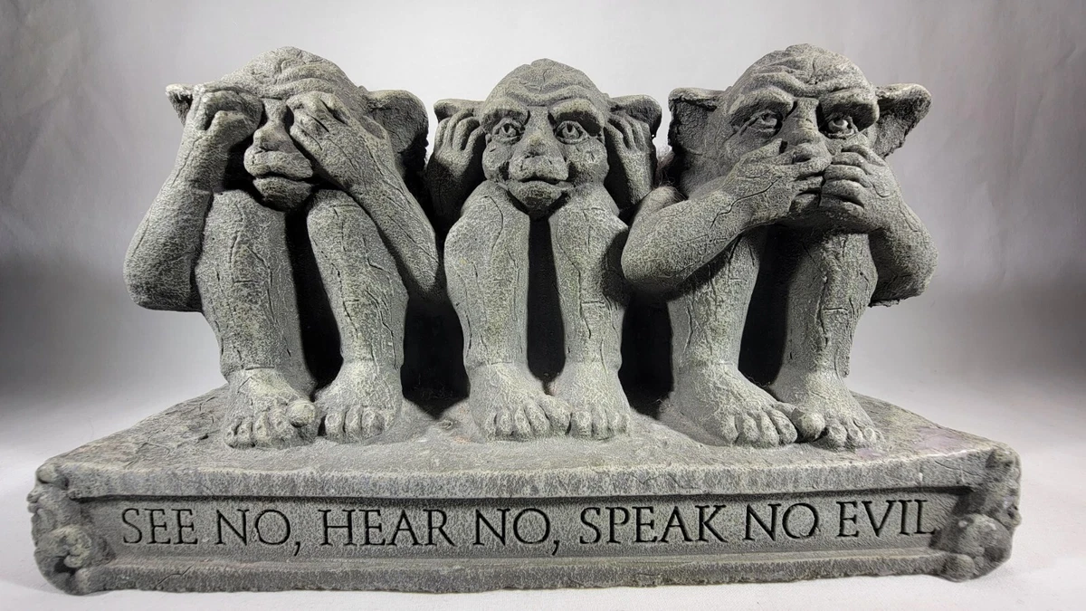 Evil Gargoyle Statues