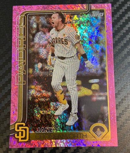 2025 Topps Series 1 - Jake Cronenworth - #232 Pink Holo Foil - San ...