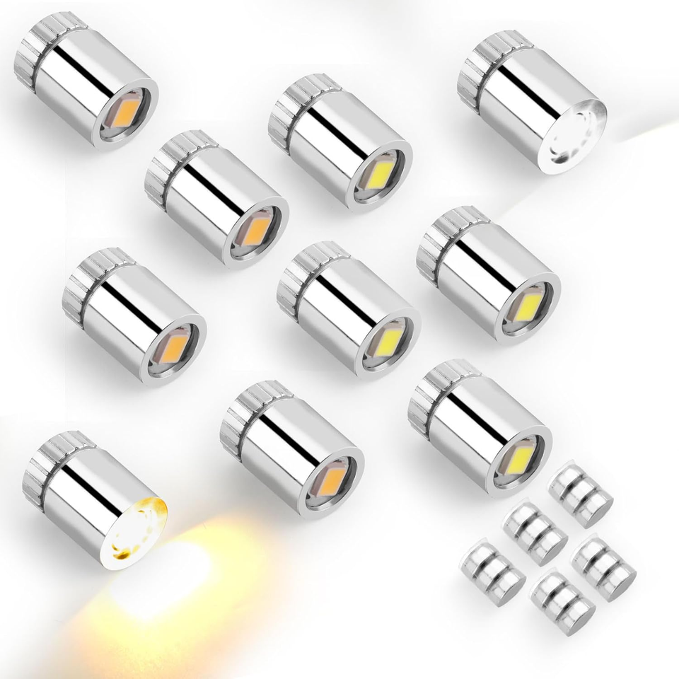 10Pcs Miniature LED Lights with Batteries, Mini Small Tiny Light Included Micro | eBay UK