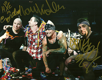 Sick Of It All Signed 8x10 Photo Lou Koller Craig Setari Armand Majidi ...
