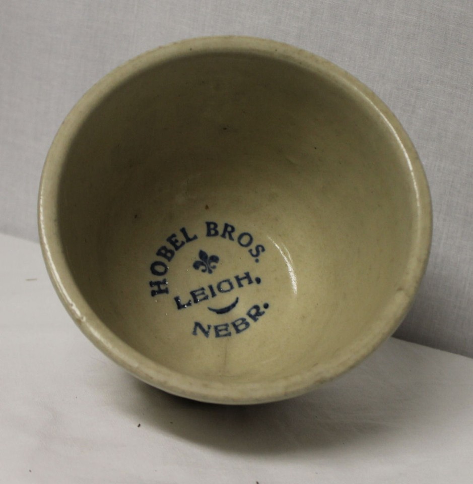 Red Wing Grey line Sponge band Stoneware Bowl - Hobel Bros Leigh ...