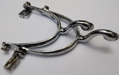 HCav Uniform Spurs Chrome Household Cavalry & RHA British Army Issue ...