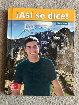 Spanish 1B: Asi Se Dice! Level 1B, Student Edition by SCHMITT (2016 ...