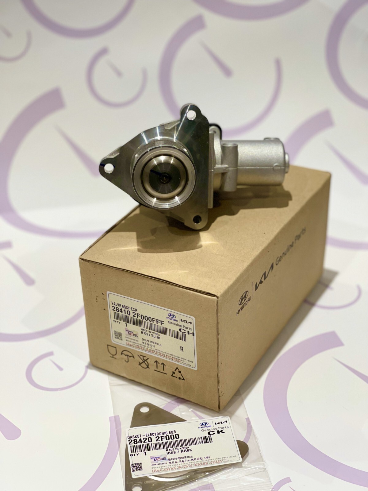 Hyundai IX35 EGR Valve + Gasket 2010 - 2013 2.0 DIESEL Genuine ...