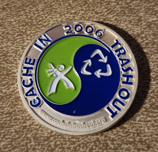 2006 Cache in Trash Out Geocoin Trackable & Activated....See ...