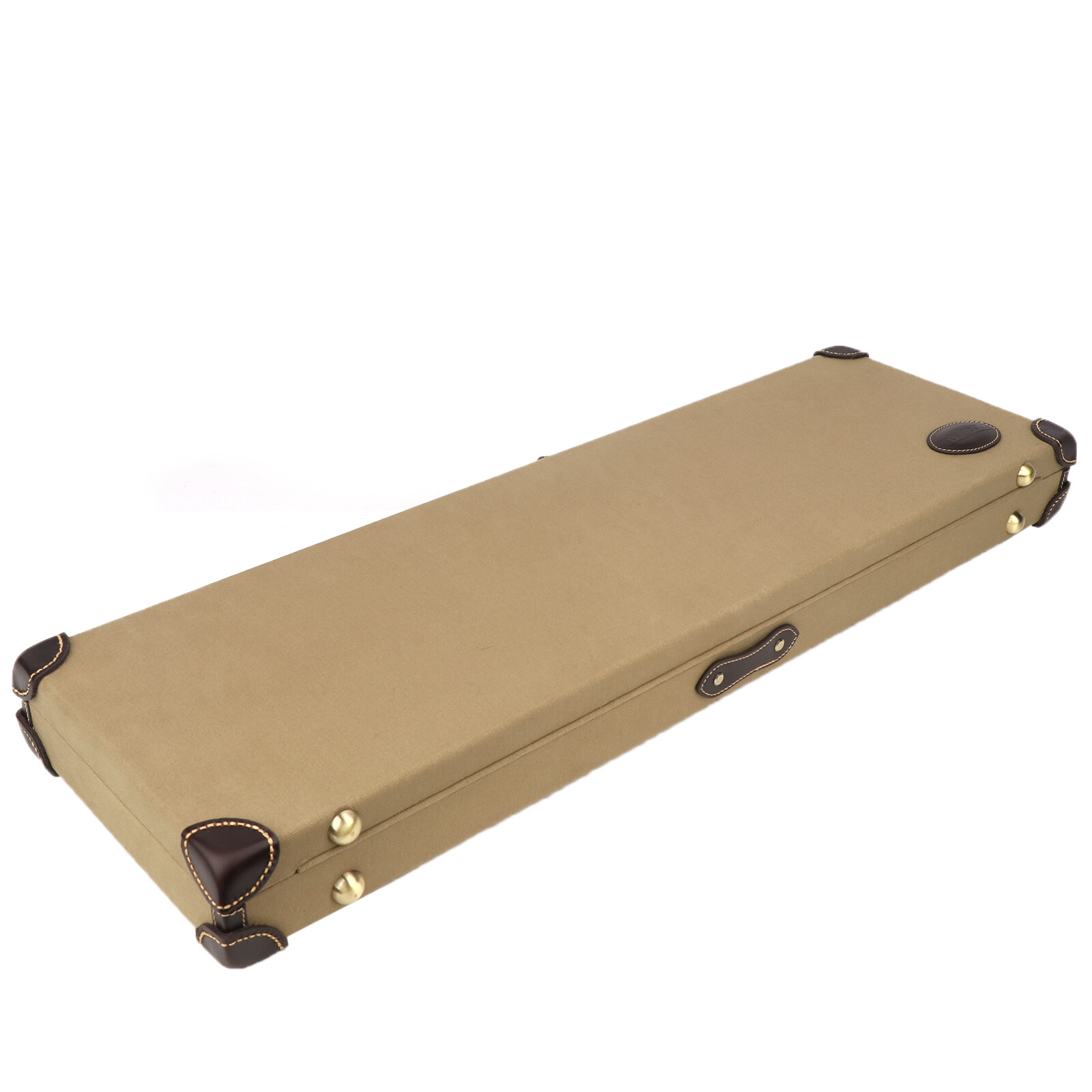 Tourbon Canvas Leather Shotgun Box Gun Safe Hard Case Locked Weapon ...