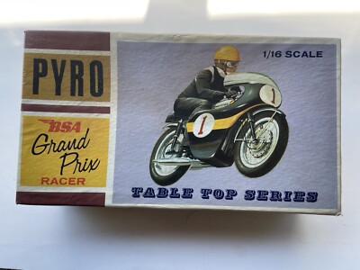Pyro BSA Grand Prix Racer 1/16 Table Top Series Model Kit (S3) | eBay