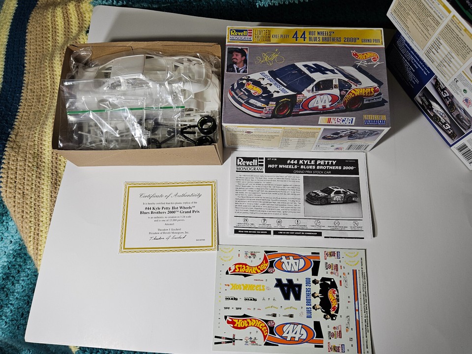 LOT OF 5 Nascar Model Kits Revell and Monogram All Complete | eBay