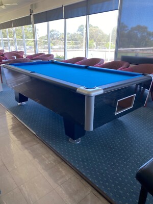 8 Foot Slate, Coin Operated, Pool Table | eBay Australia